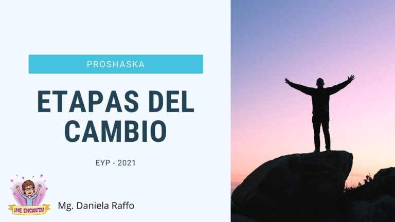 Modelo de Cambio de Prochaska y DiClemente: Entendiendo las Etapas de ...